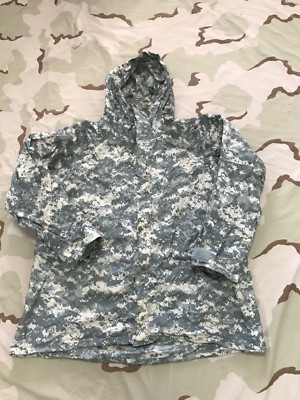 ACU WET WEATHER RAIN PARKA Improved RAINSUIT JACKET NSN 8415-01-527 ...