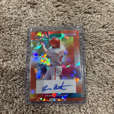 2023 Leaf Vivid - Lenny Dykstra - Autograph #’d 2/3 | eBay