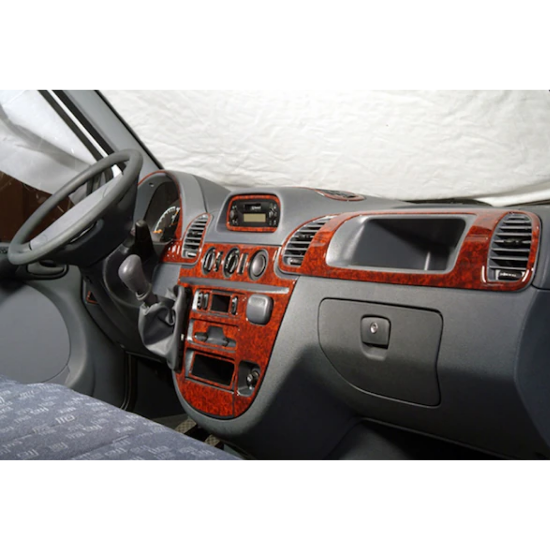 Wood Look Dash Trim Kit for Mercedes Sprinter 2000-2006 Auto Interior ...