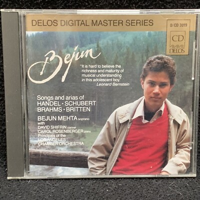 BEJUN MEHTA Songs & Arias - Shifrin, Rosenberger - DELOS CD MASTER ...