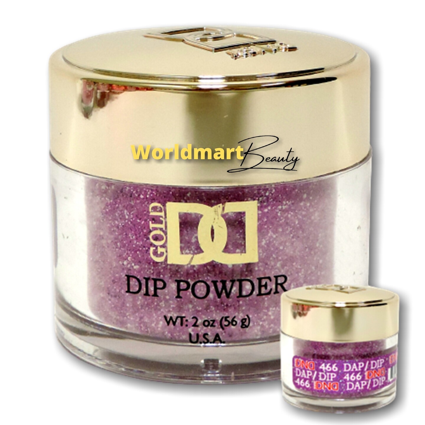 DND Dipping Powder 2fl.oz Dip / Dap Acrylic Color DND466- Brandy Wine ...