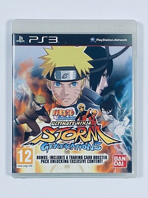 Naruto Shippuden:Ultimate Ninja Storm Generations Playstation 3 PAL "UK ...