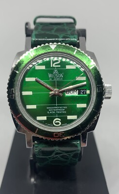 Vintage Wilson Mens Watch Hand Wind Serviced. | eBay