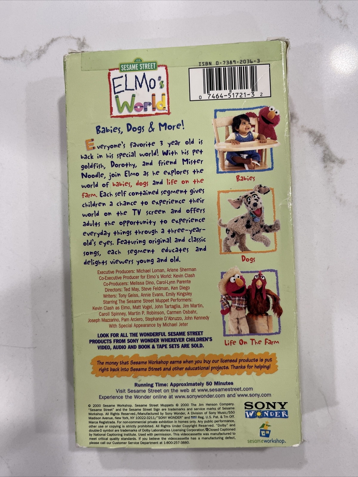 Elmo’s World - Babies, Dogs & More! (VHS, | Grelly USA