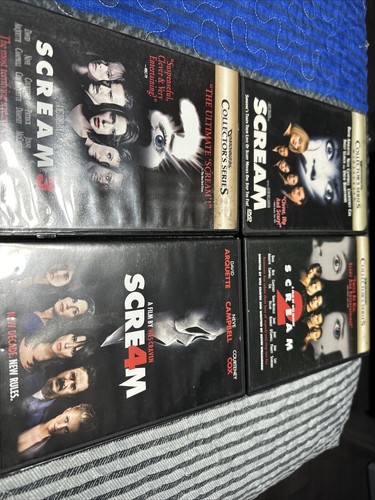 Scream Collection Movies 1-4 - 4 DVD Set | eBay