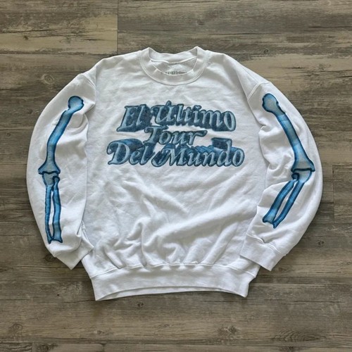 Bad Bunny El Ultimo Tour Del Mundo Crewneck Sweatshirt Size Medium ...