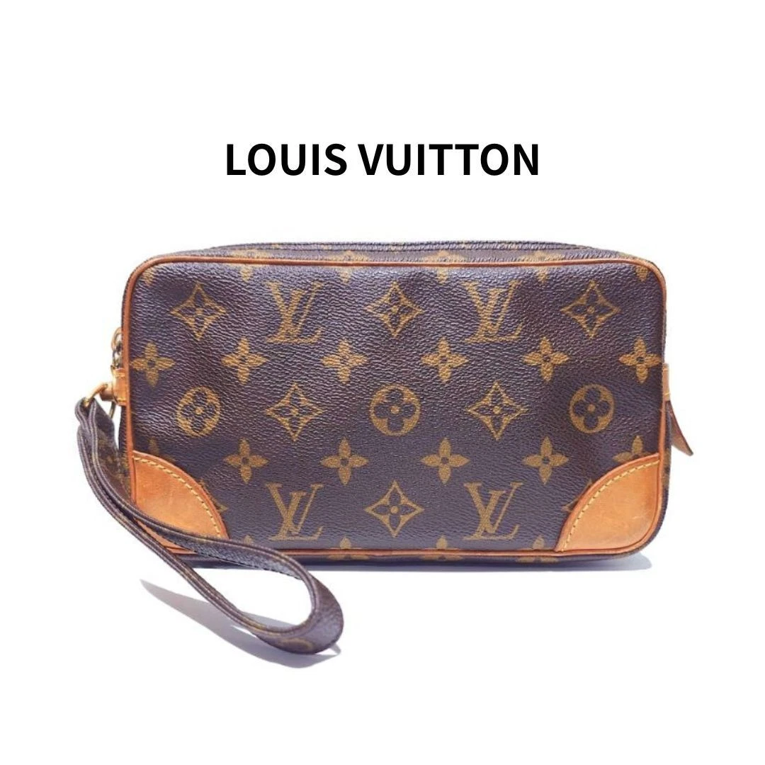 Appraised LOUIS VUITTON LV Monogram Sec Bagtch Clu Bagly Marlynne Dr PM