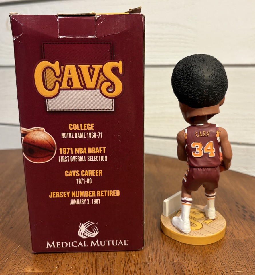 Austin Carr 2019 Cleveland Cavaliers SGA Bobble Bobblehead Mr Cavalier ...