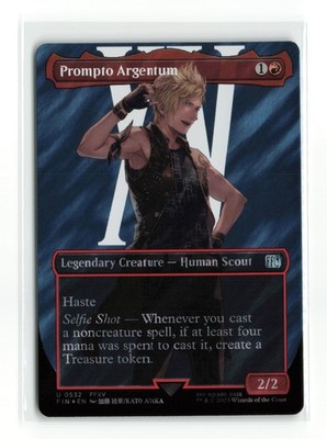 PROMPTO ARGENTUM 0532 SURGEFOIL FINAL FANTASY MTG NM | eBay