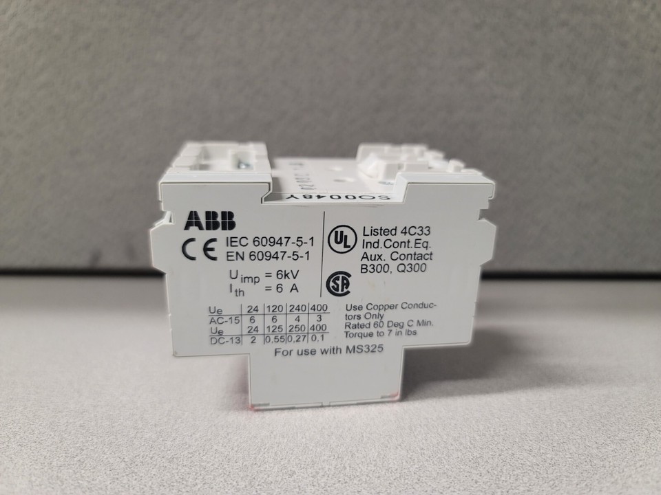 ABB MS325-4.0E Manual Motor Starter | eBay