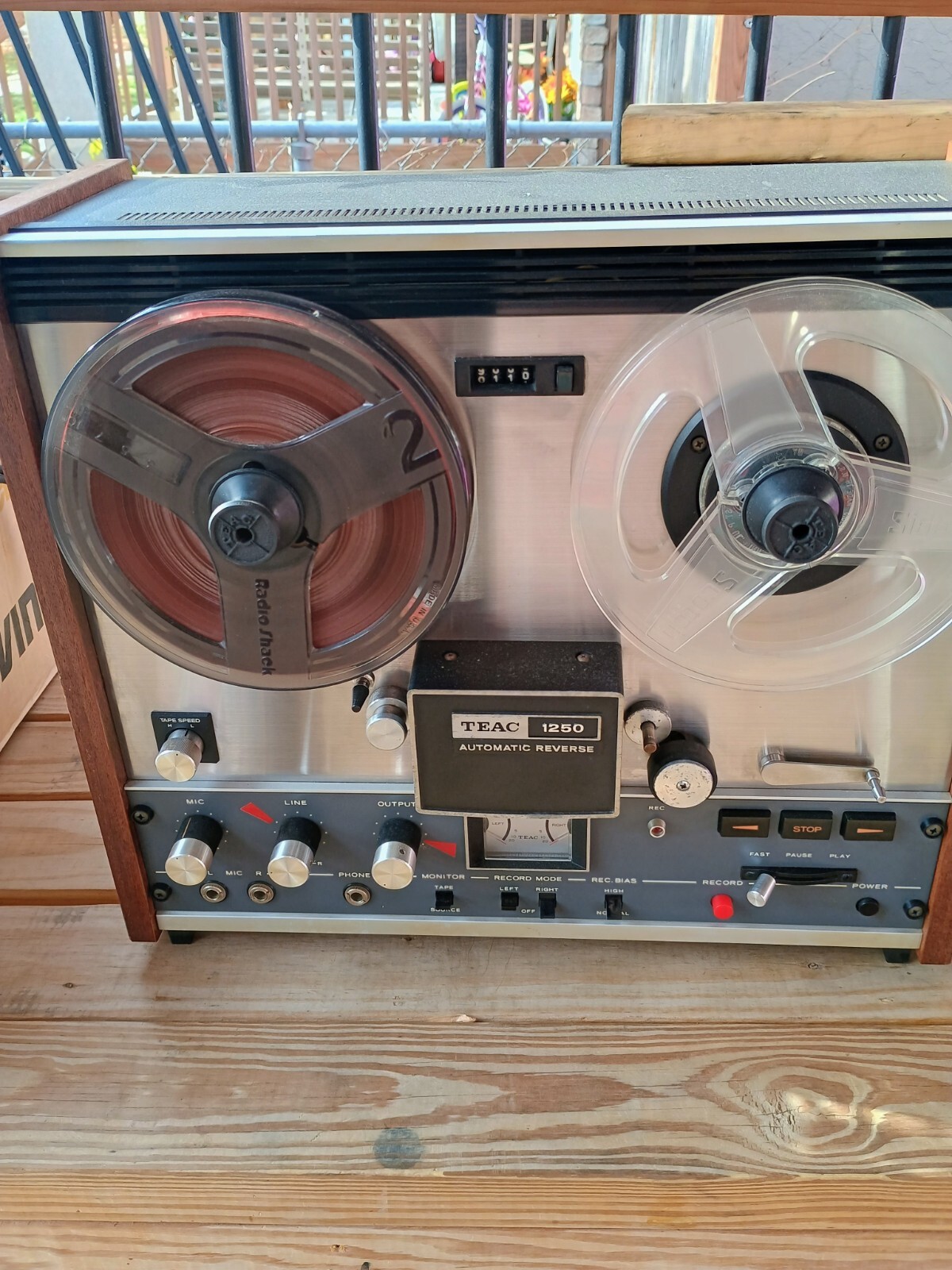 Teac 1250 Reel to Reel Tape Deck Auto Reverse | eBay