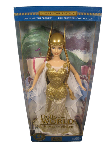 Barbie Princess Of The Vikings Dolls World Monde 2003 Mattel B6361 Doll ...