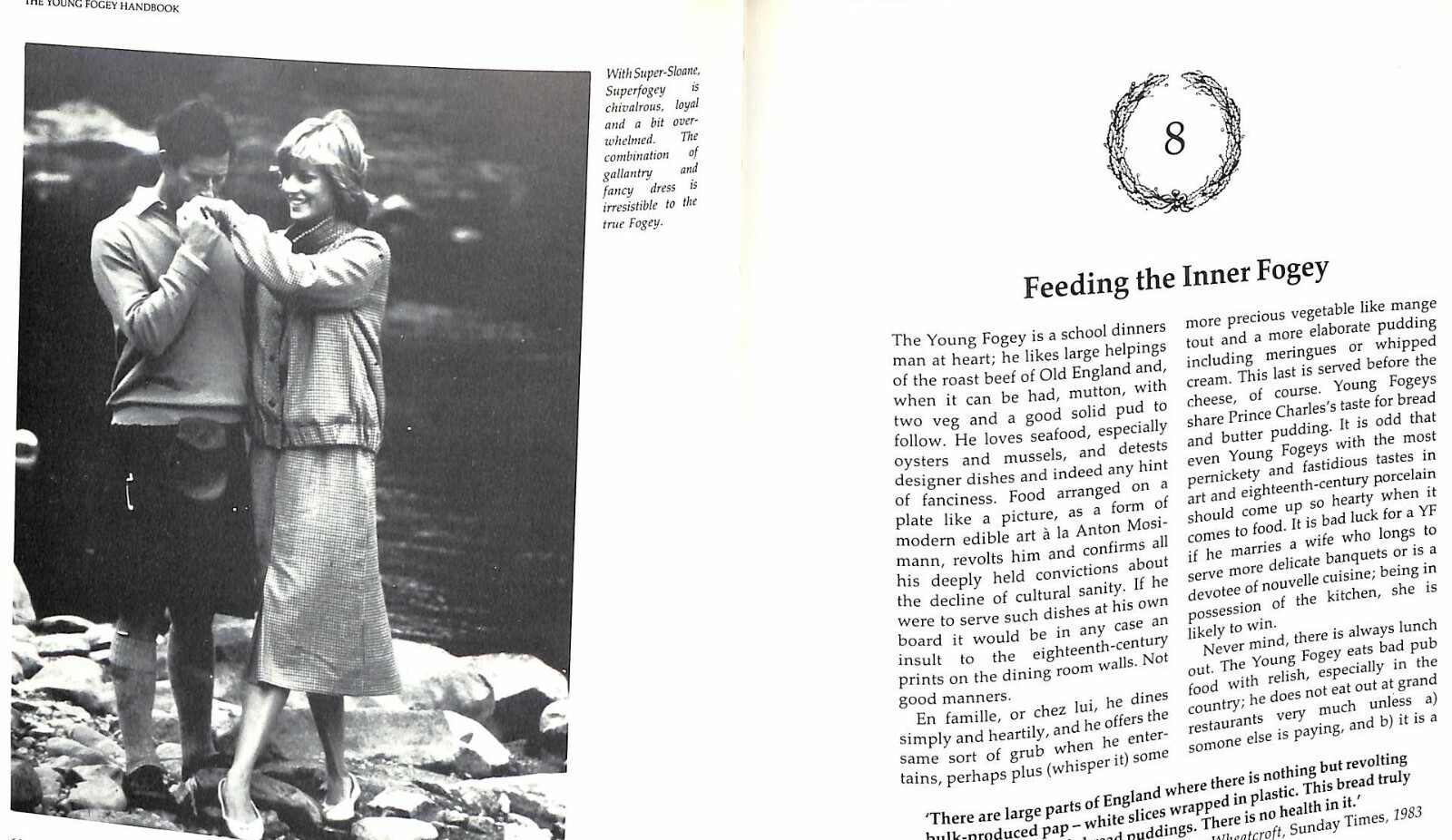 "The Young Fogey Handbook: A Guide To Backward Mobility" 1985 LOWRY ...