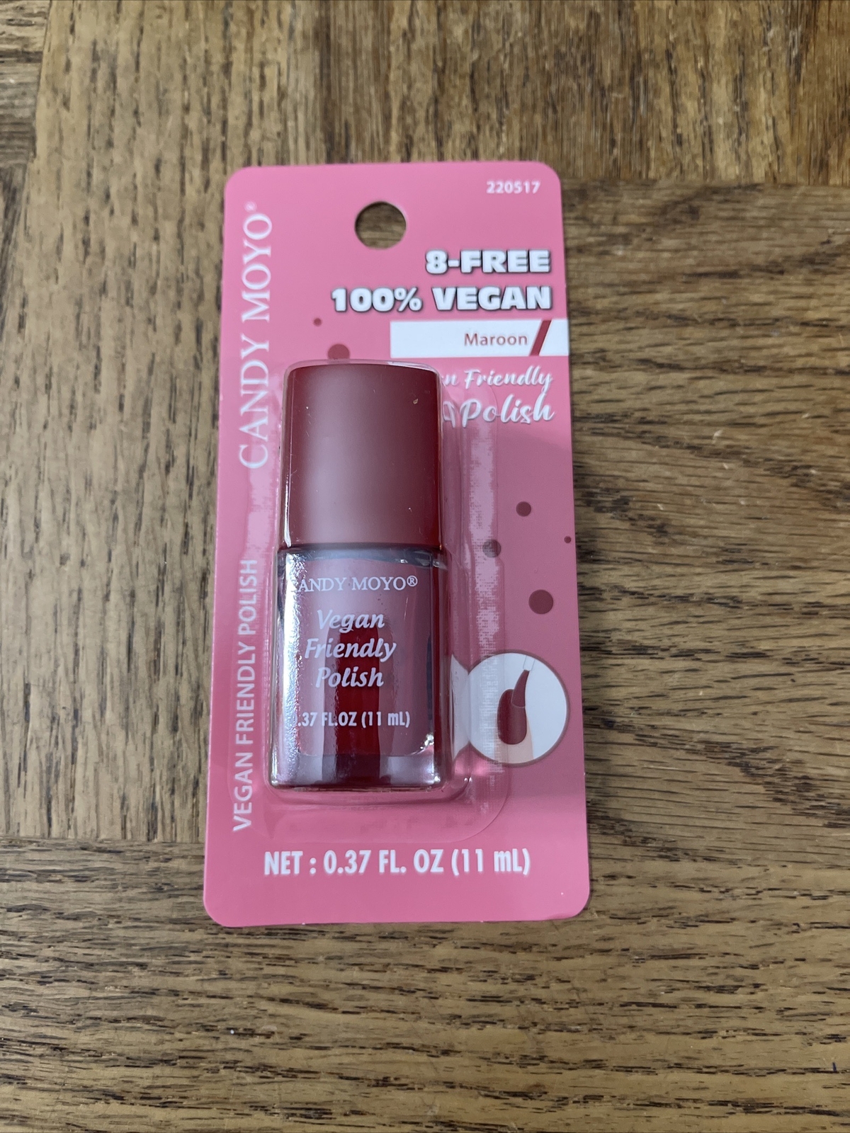 Candy Moyo Nail Polish Quick Dry Maroon | eBay