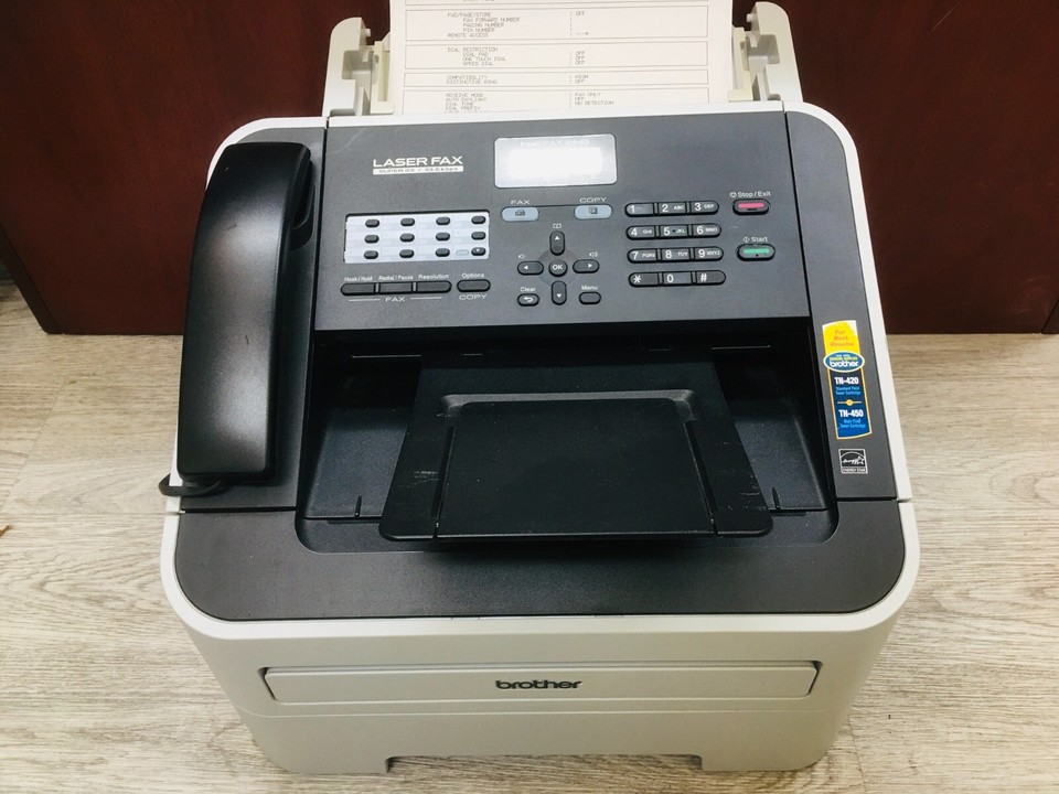 Brother IntelliFAX FAX2840 High-Speed Laser Fax Machine | eBay