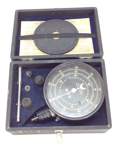 Jones Motorola 18T22 Multiple Range Hand (Portable) Tachometer Type B ...