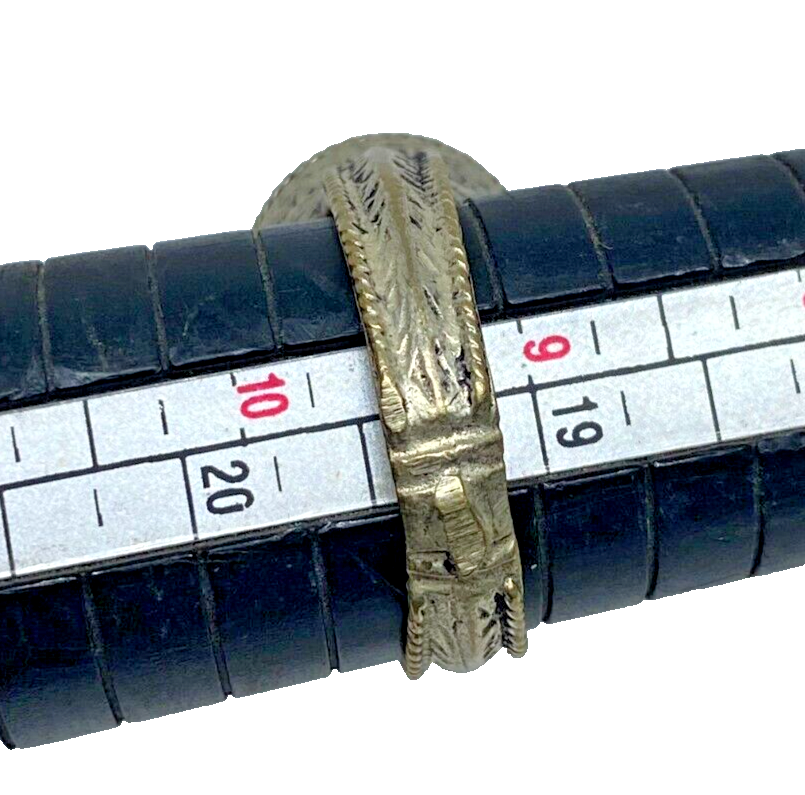 RARE ANCIENT WEARABLE PHOENICIAN SILVER COLOR SCORPION BRONZE RING ...