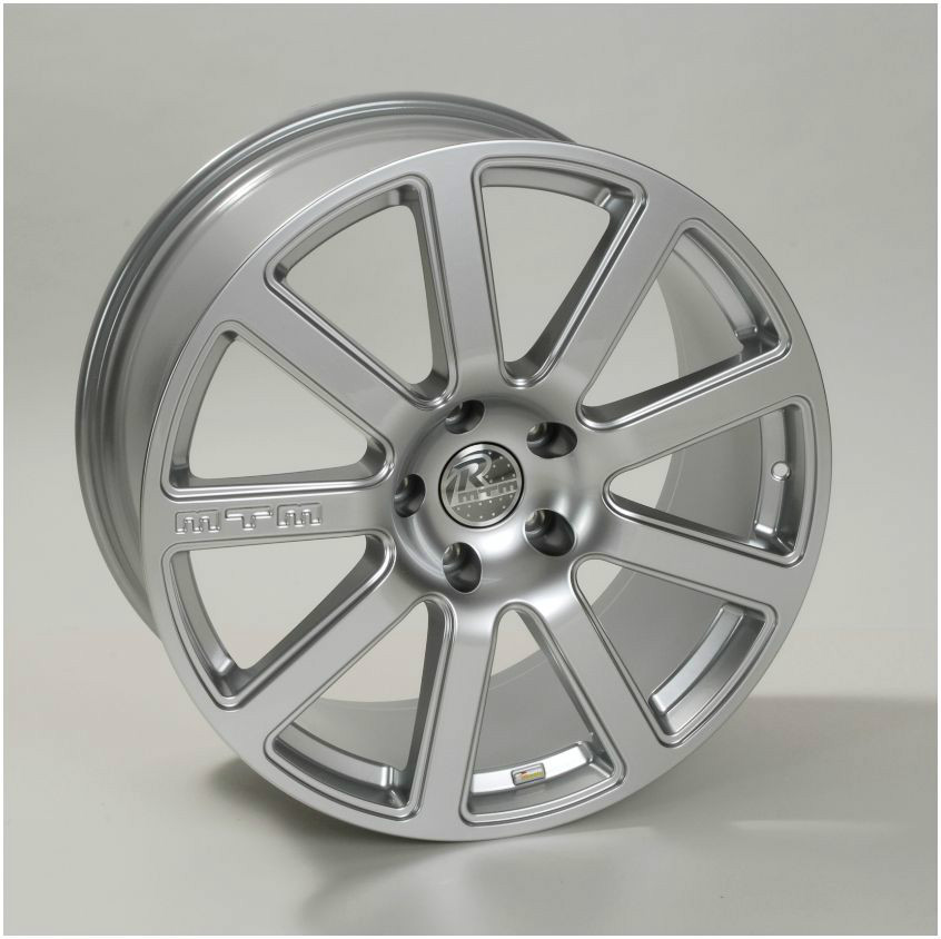MTM Bimoto Felge 9,5x19 ET 45 35 30 25 Silber Shiny 5x112 57,1 Audi VW ...