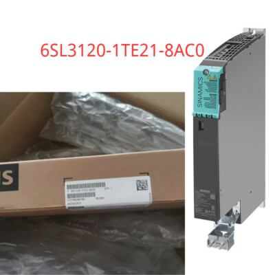 6SL3120-1TE21-8AC0 Brand new SINAMICS S120 Booksize Single Motor Module ...