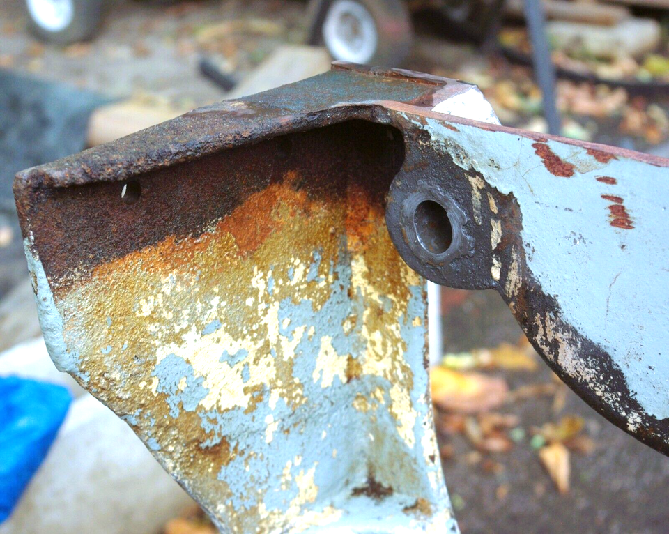 VINTAGE CAST IRON MACHINE LEGS Base Stand Industrial Heavy Duty | eBay