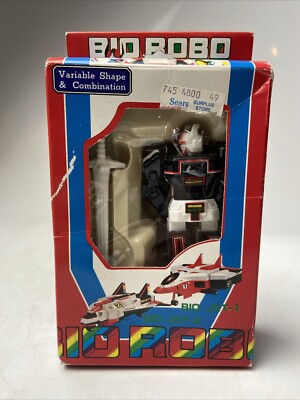RARE 1985 BIO ROBO 2-in-1 Bio Jet Robot Made in Taiwan Vintage Sealed ...