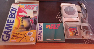 F1 Race + 4 Player Adapter Nintendo GameBoy Classic usato | eBay