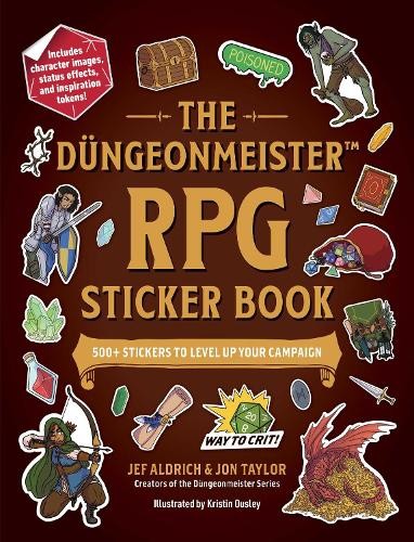 Jef Aldrich Jon Taylo The Düngeonmeister RPG Sticker Boo (Paperback ...