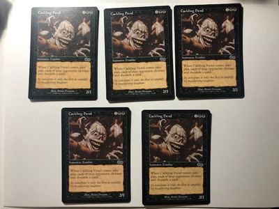 5x Cackling Fiend LP 1998 Urza's Saga Magic Cards, FREE SHIPPING | eBay
