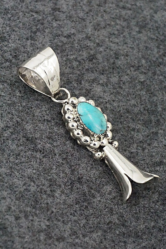 Turquoise & Sterling Silver Pendant - Patsy Lee | eBay
