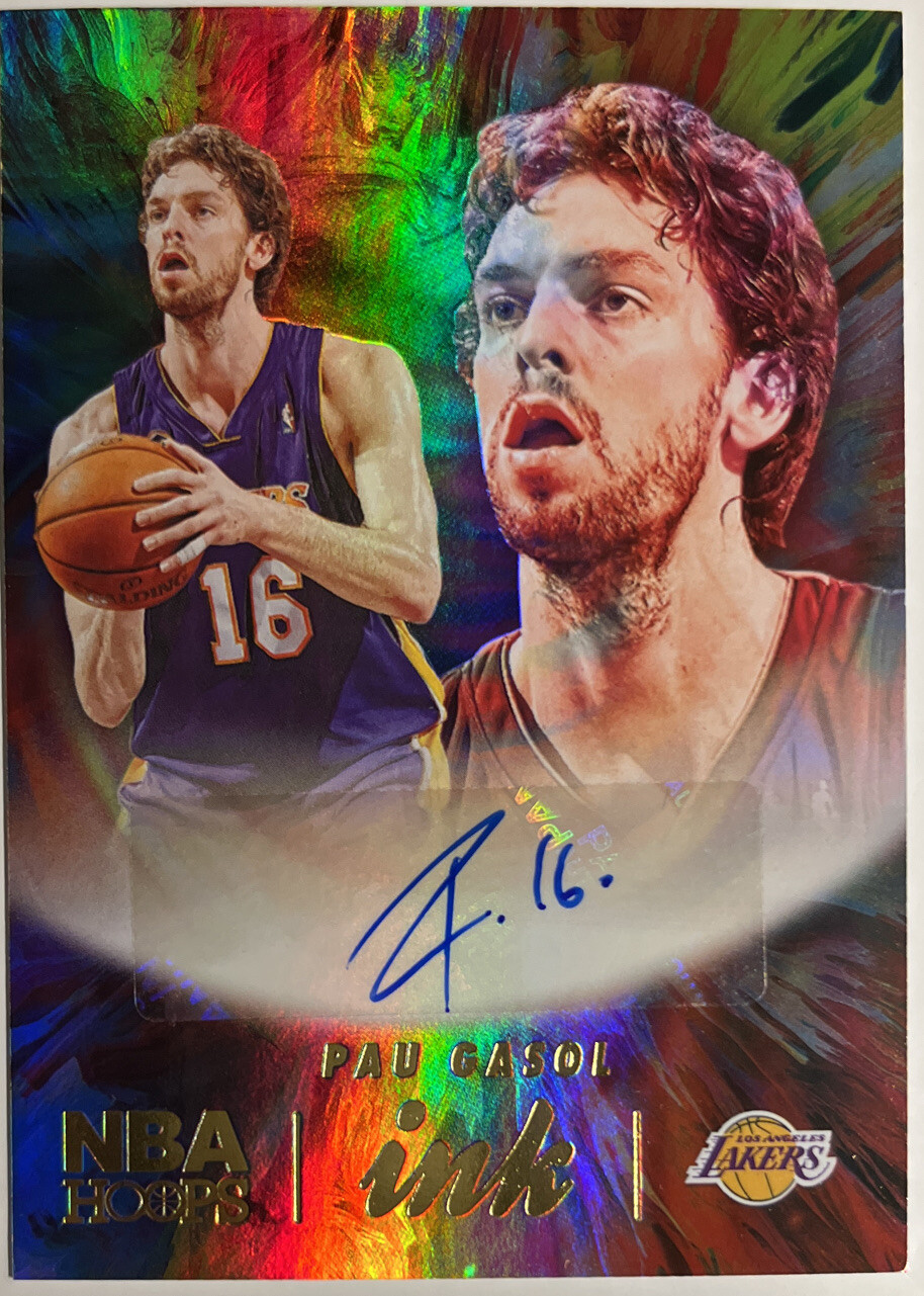 2022-23 NBA Hoops Ink Pau Gasol Auto Autograph Lakers | eBay