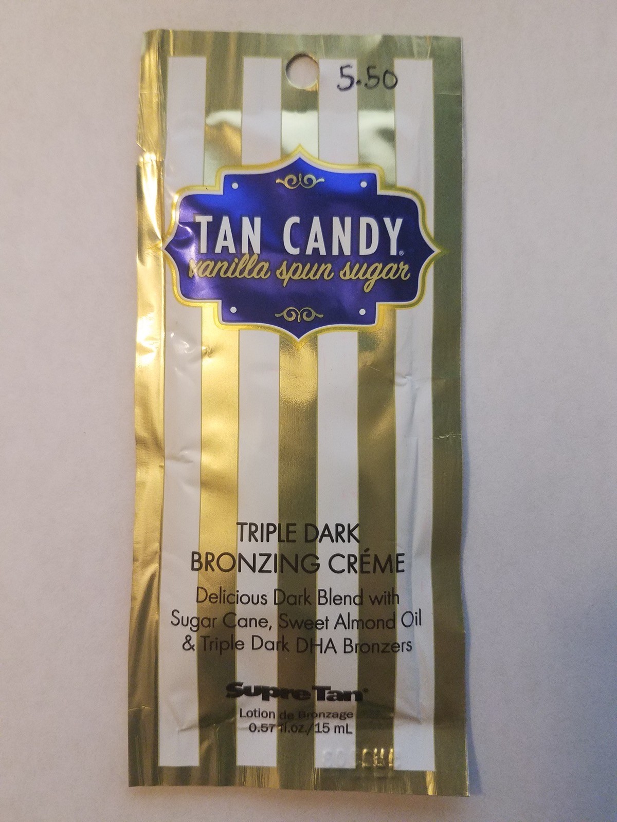 NEW Supre Tan Candy Triple Dark Bronzing Creme - Vanilla Spun Sugar ...
