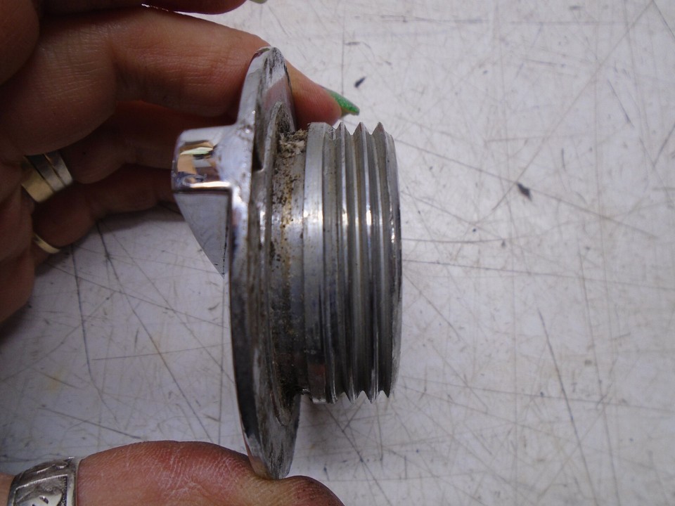 O2d 91049 Chrome Metal Marine Boat Gas Cap | eBay