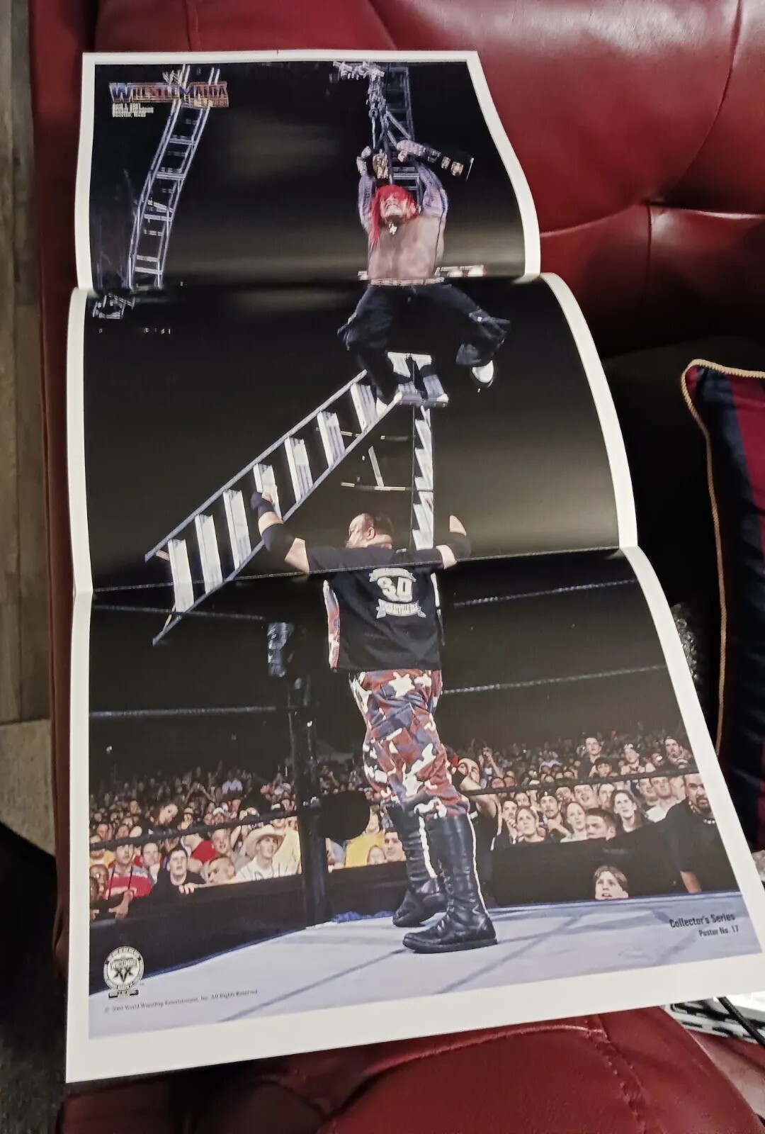 WWE RAW MAGAZINE March 2004 MICK FOLEY W/ WrestleMania 17 Poster, The ...