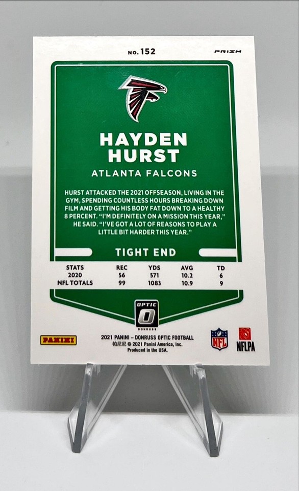 2021 Optic Hayden Hurst Candy Cane Prizm SSP Case Hit Panthers | eBay