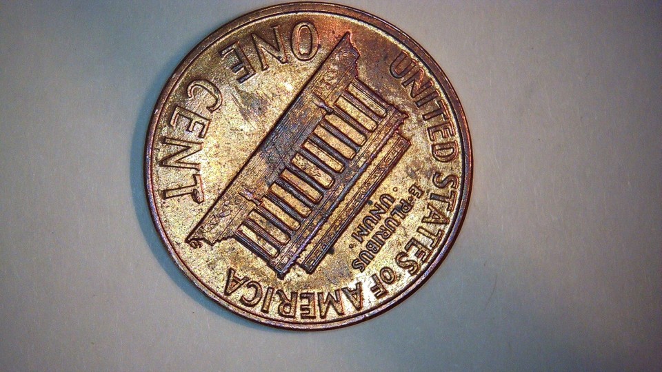 1960d Lincoln Penny, Small Date Over Large Date Error FS-101, DDO ...