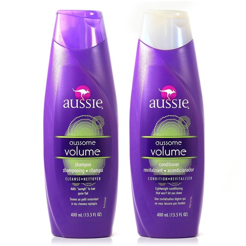 Aussie Aussome Volume Shampoo & Conditioner BUNDLE 13.5oz / 400ml each ...