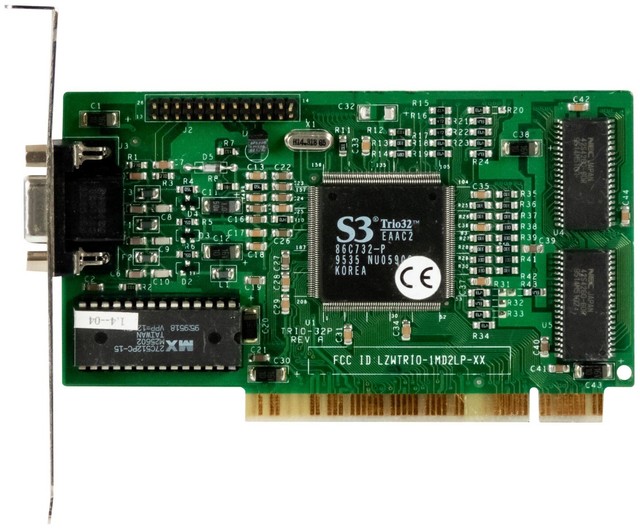 S3 TRIO32 1MB TRIO-32P PCI EDO VGA for sale online | eBay