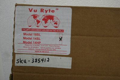 Vu Ryte 14SL Vu Ryte Document Holder 14 inches wide | eBay