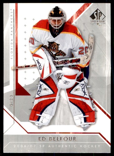 2006-07 SP Authentic Ed Belfour Florida Panthers #58 LP | eBay
