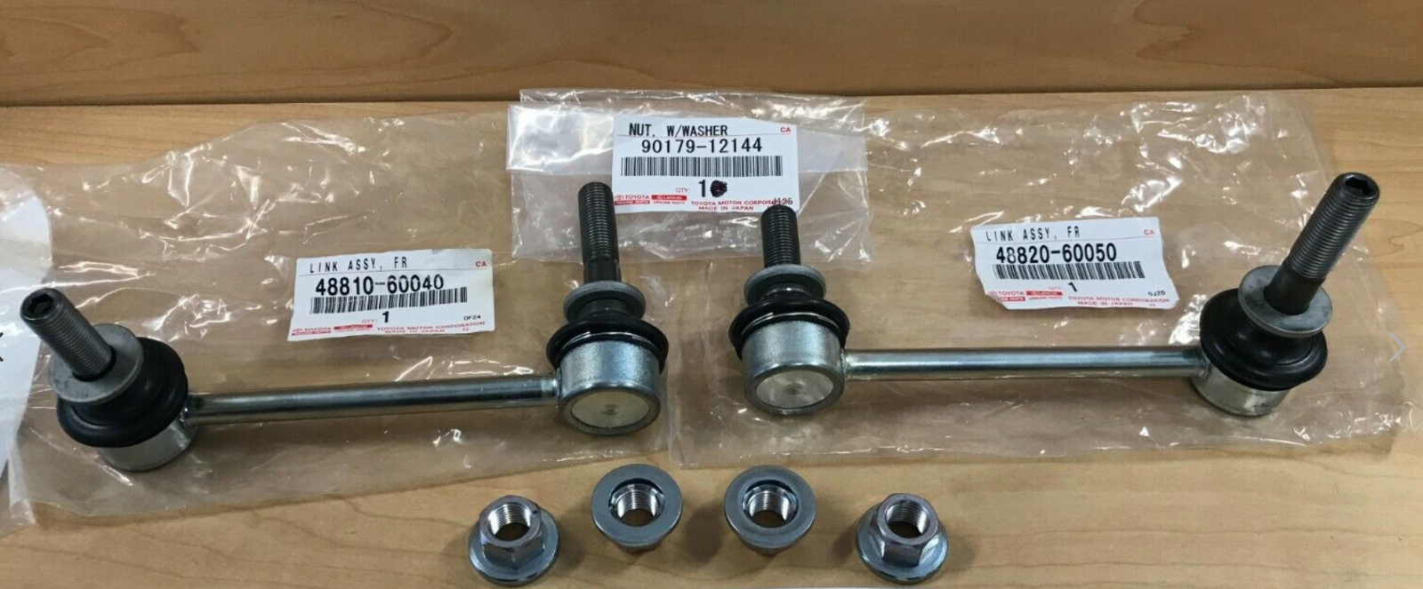 TOYOTA Lexus Genuine 4RUNNER FJ CRUISER GX470 FRONT STABILIZER LINKS ...