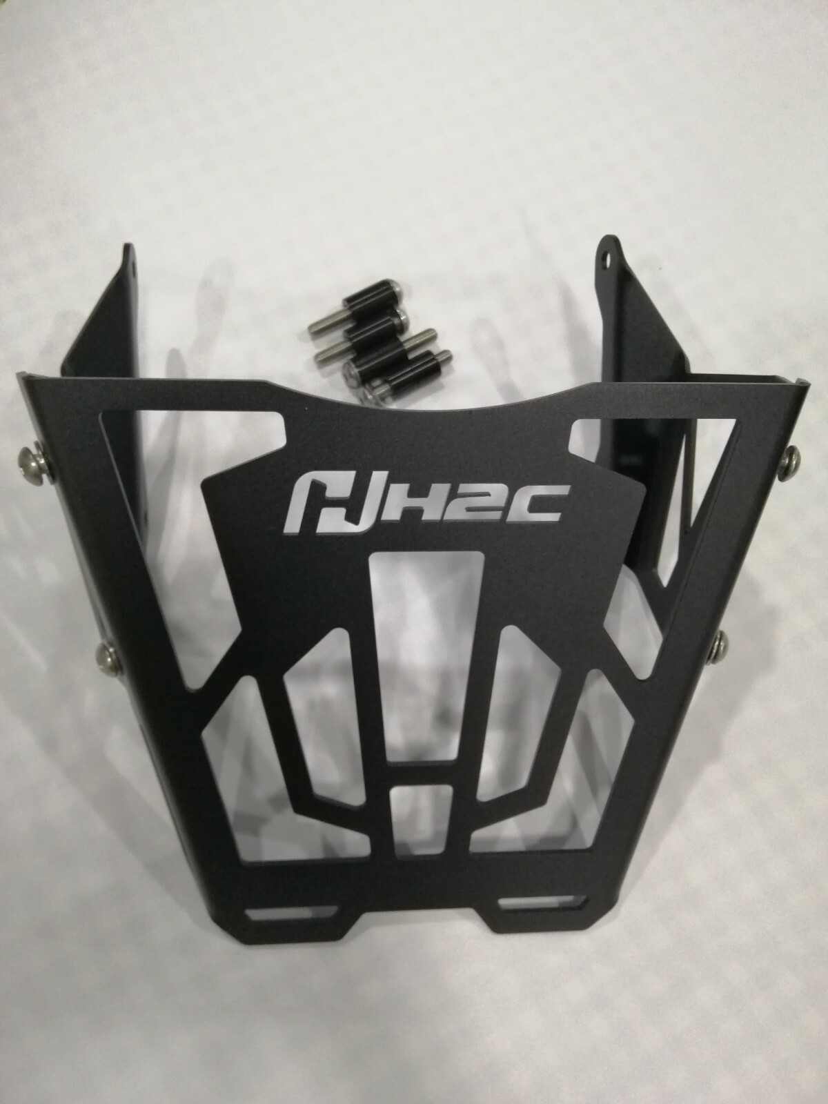 HONDA GROM 2022 NEW SHAPE H2C REAR RACK CARRIER ACCESSORIES BLACK COLOR ...