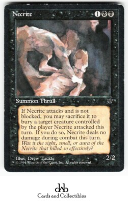 MTG Fallen Empires Necrite (Tucker) Moderately played Common | eBay