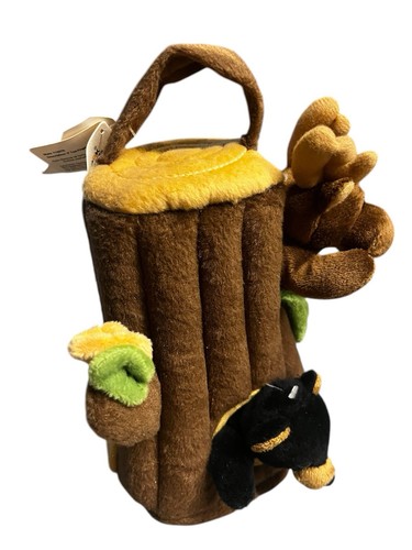 NWT Woodland Animals Tree Finger Puppet Play House Unipak Squirrel Bear ...