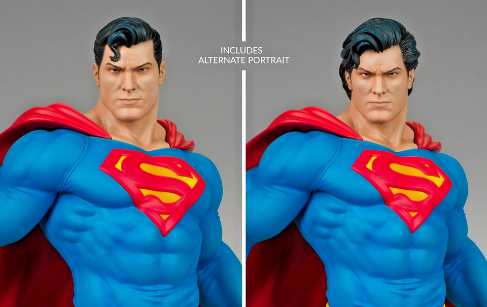 SUPERMAN STATUE TWEETERHEAD EX 4 HEADS LOWEST PRICE ON EBAY READ ...