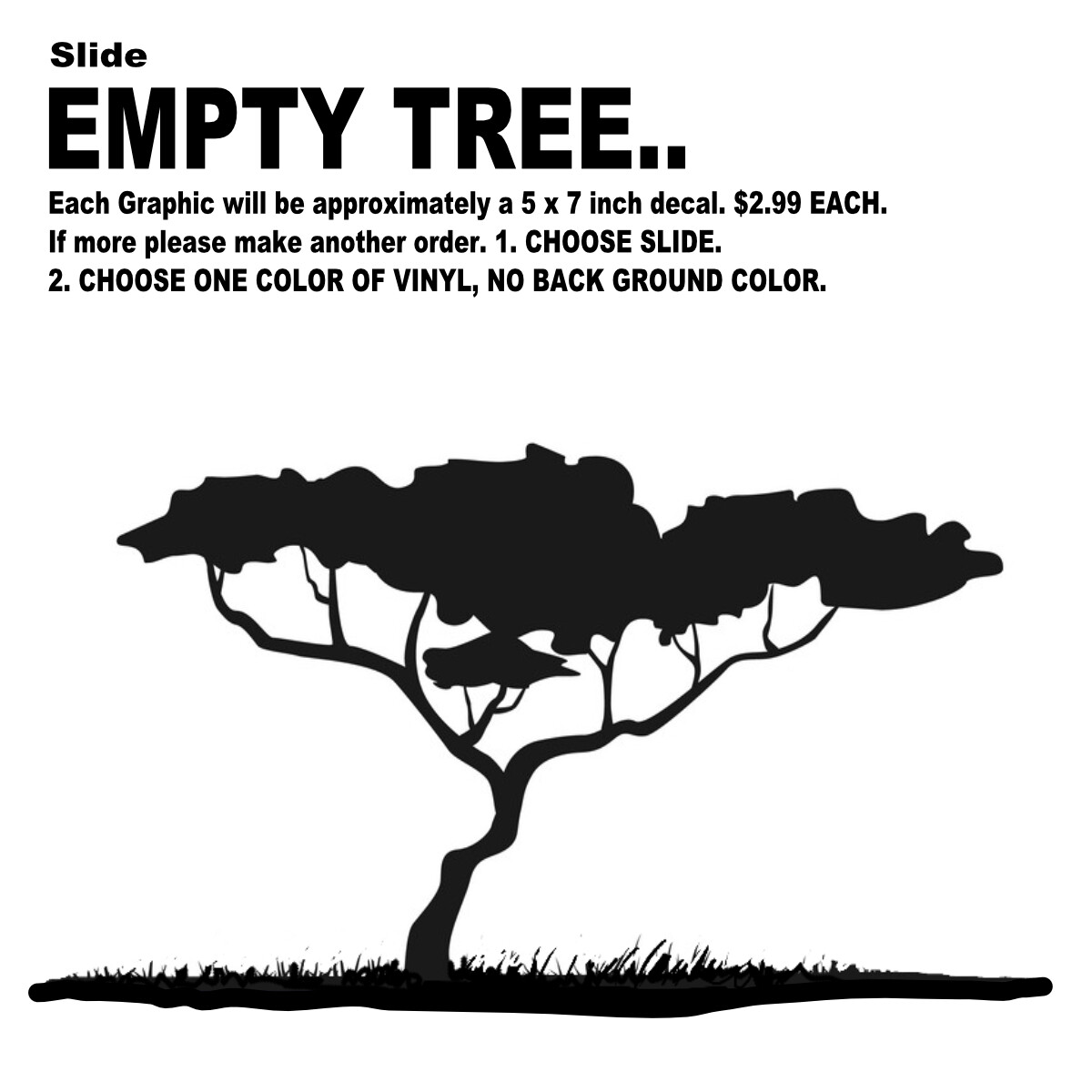 Decal Die Cut Vinyl Sticker African safari Tree of life and more | eBay