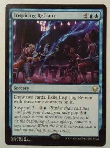Inspiring Refrain *Rare* Magic MtG x1 Commander 2021 | eBay