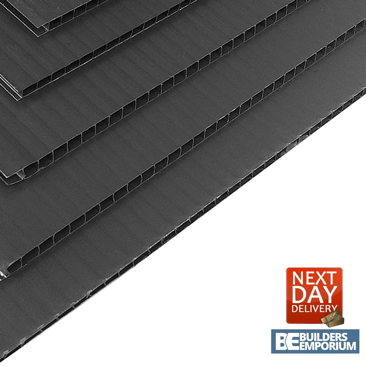 Corrugated Plastic Panels 4x8 Corrugated Plastic Sheets 3/16" (4mm)