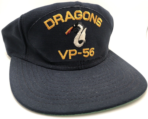 Pre-Owned Vintage VP 56 Dragons Hat Blue Size Medium/Large Made in USA ...