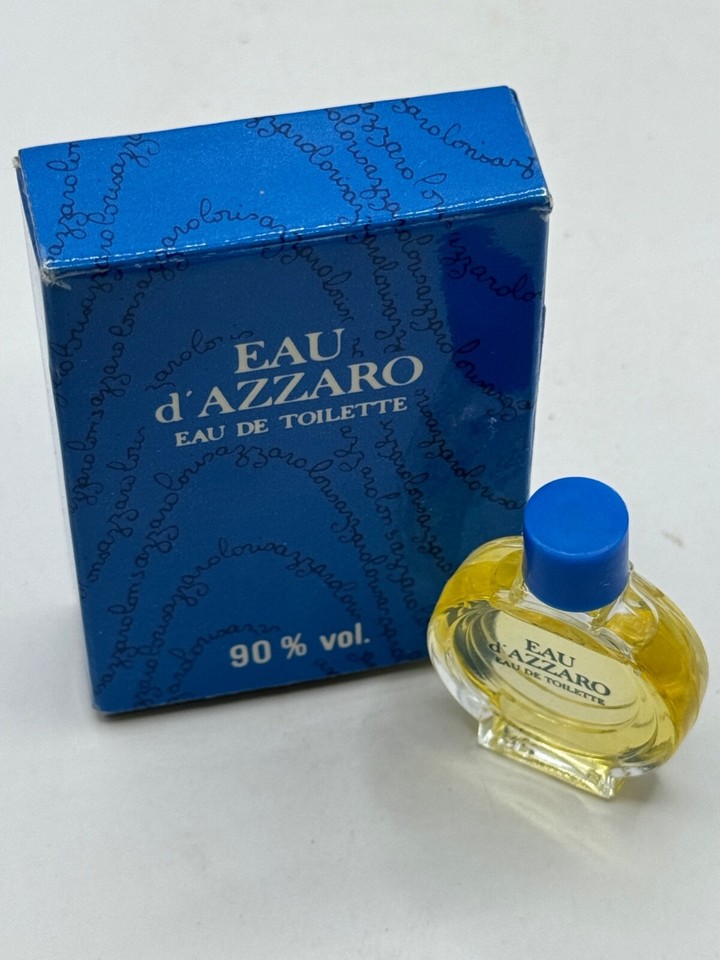 EAU D' AZZARO 5ML EDT VINTAGE MINI SPLASH (NEW WITH BOX) | eBay