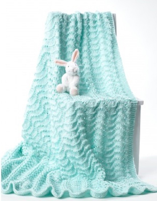 Fan And Feather Afghan Knitting Pattern